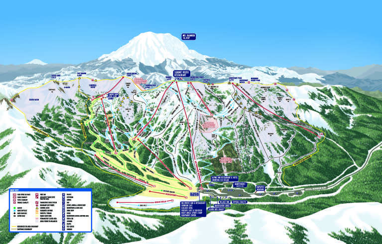 Crystal Mountain Review - Ski North America's Best 100+ Resorts