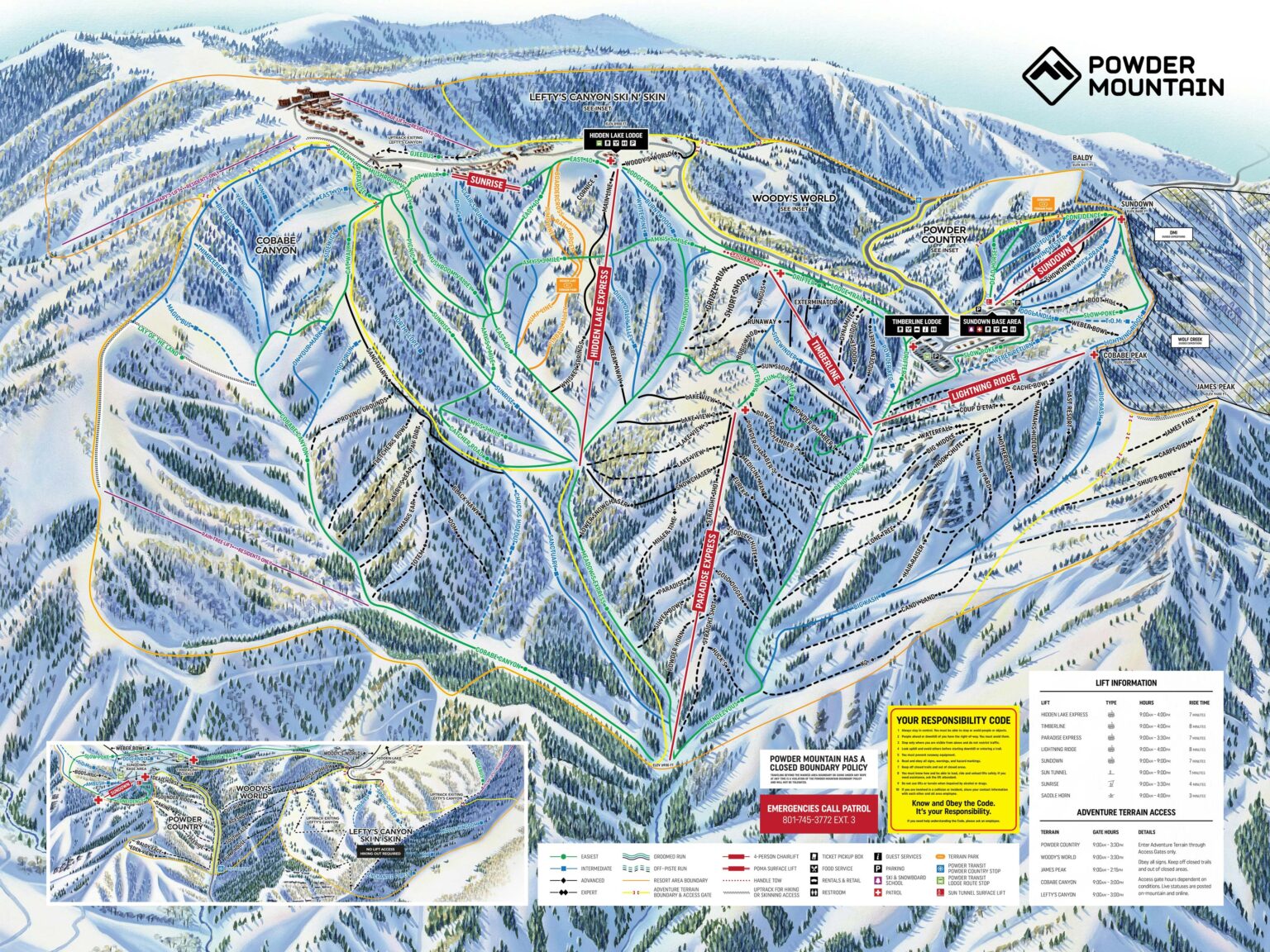 Powder Mountain Review - Ski North America's Best 100 Resorts